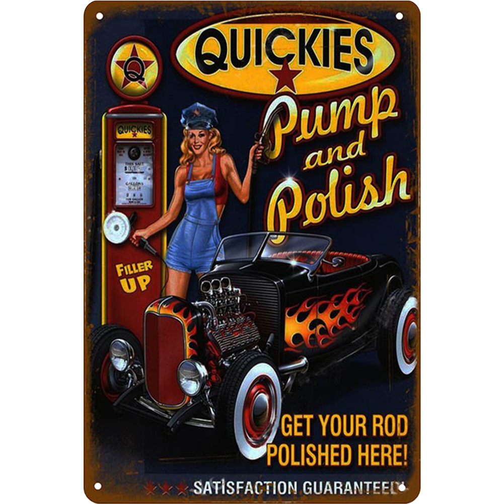Car Model - Metal Tin Signs(8*12Inch/12*16Inch)