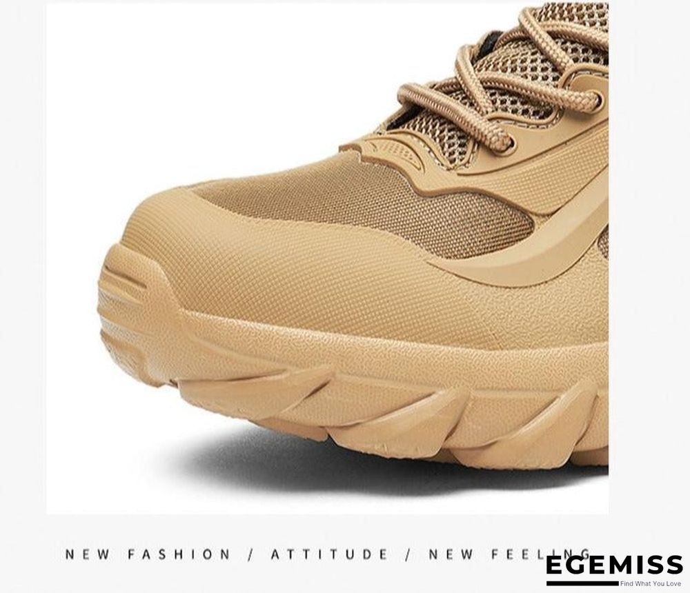 Men's High Martin Boots Ultralight Tooling Outdoor Men's Boots - EGEMISS