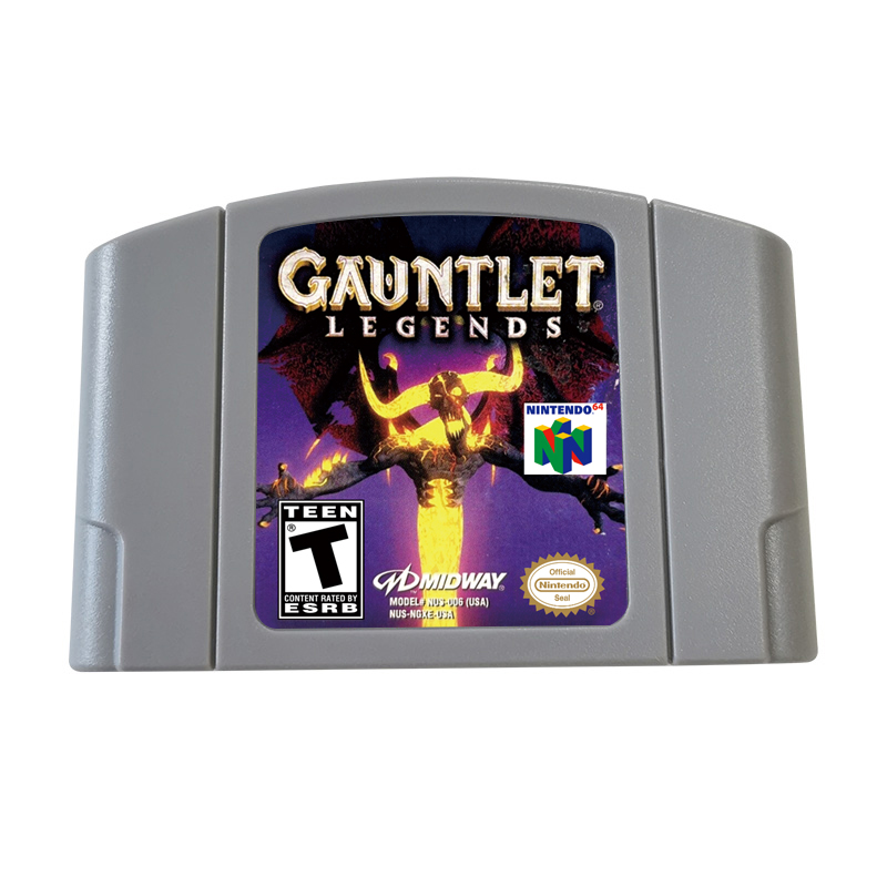 Gauntlet Legends N64 Cartridge For Nintendo 64 Game Console