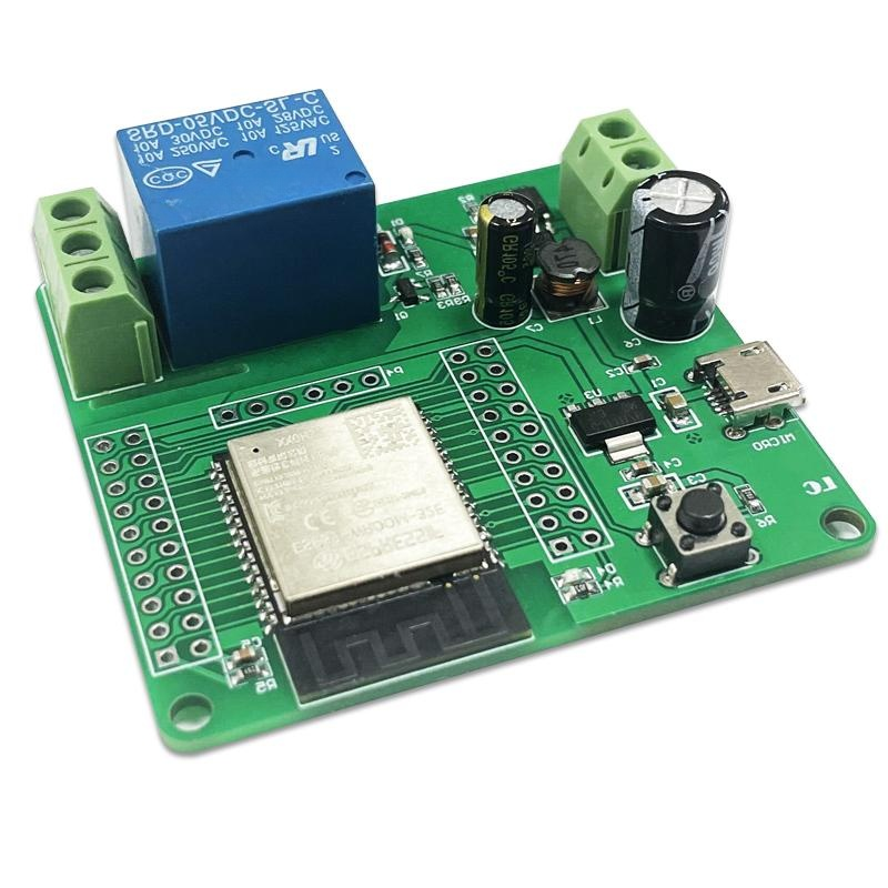DC5-60V Power Supply ESP32 Development Board Single Relay Module ESP32 ...