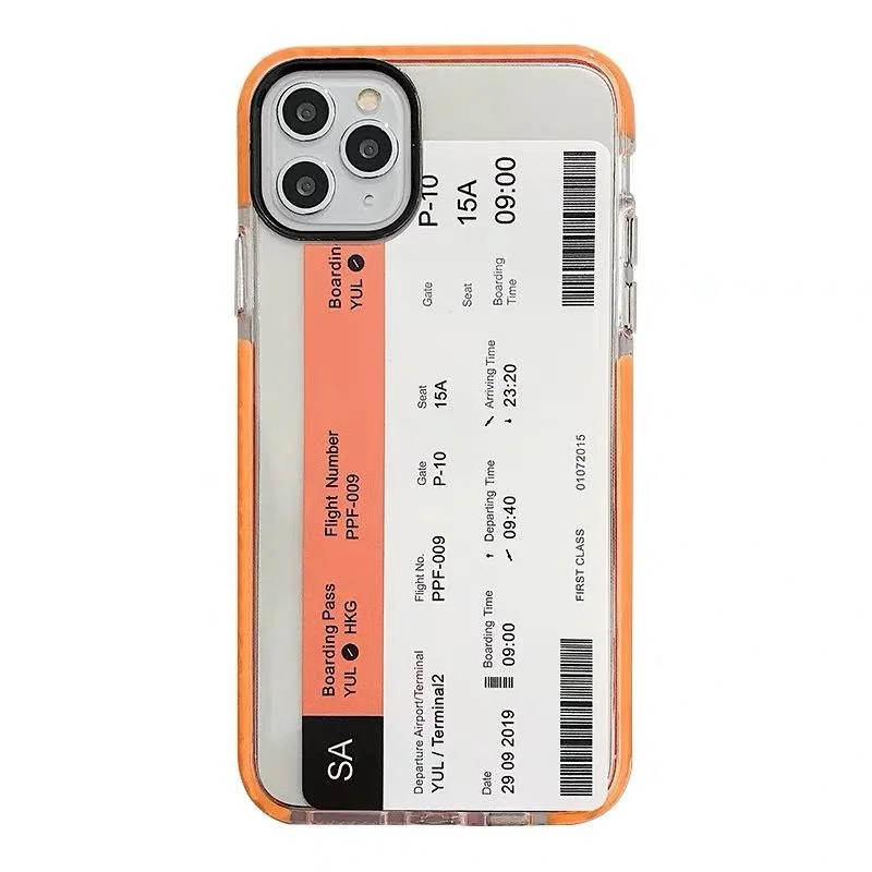 Transparent Tag Phone Case