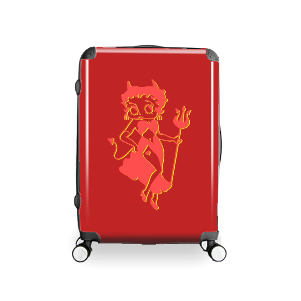 Betty The Little Devil, Betty Boop Hardside Luggage