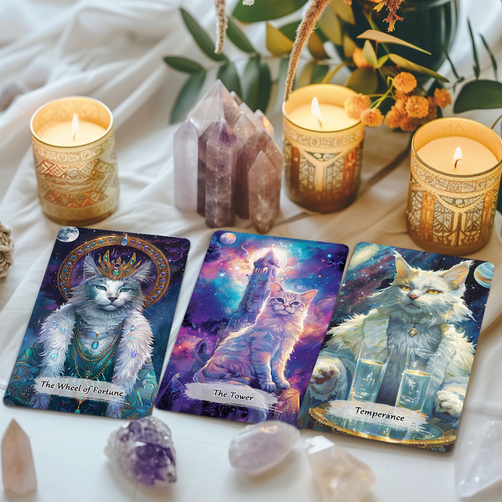 Tarot Deck with Guidebook, 22 Tarot Cards, Indie Unique Oracle Deck ...