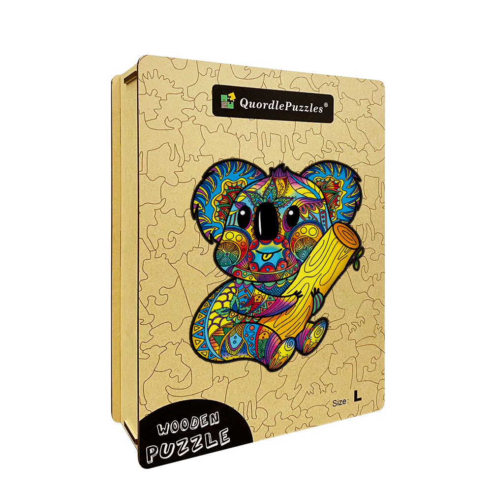 Puzzle koala colorato