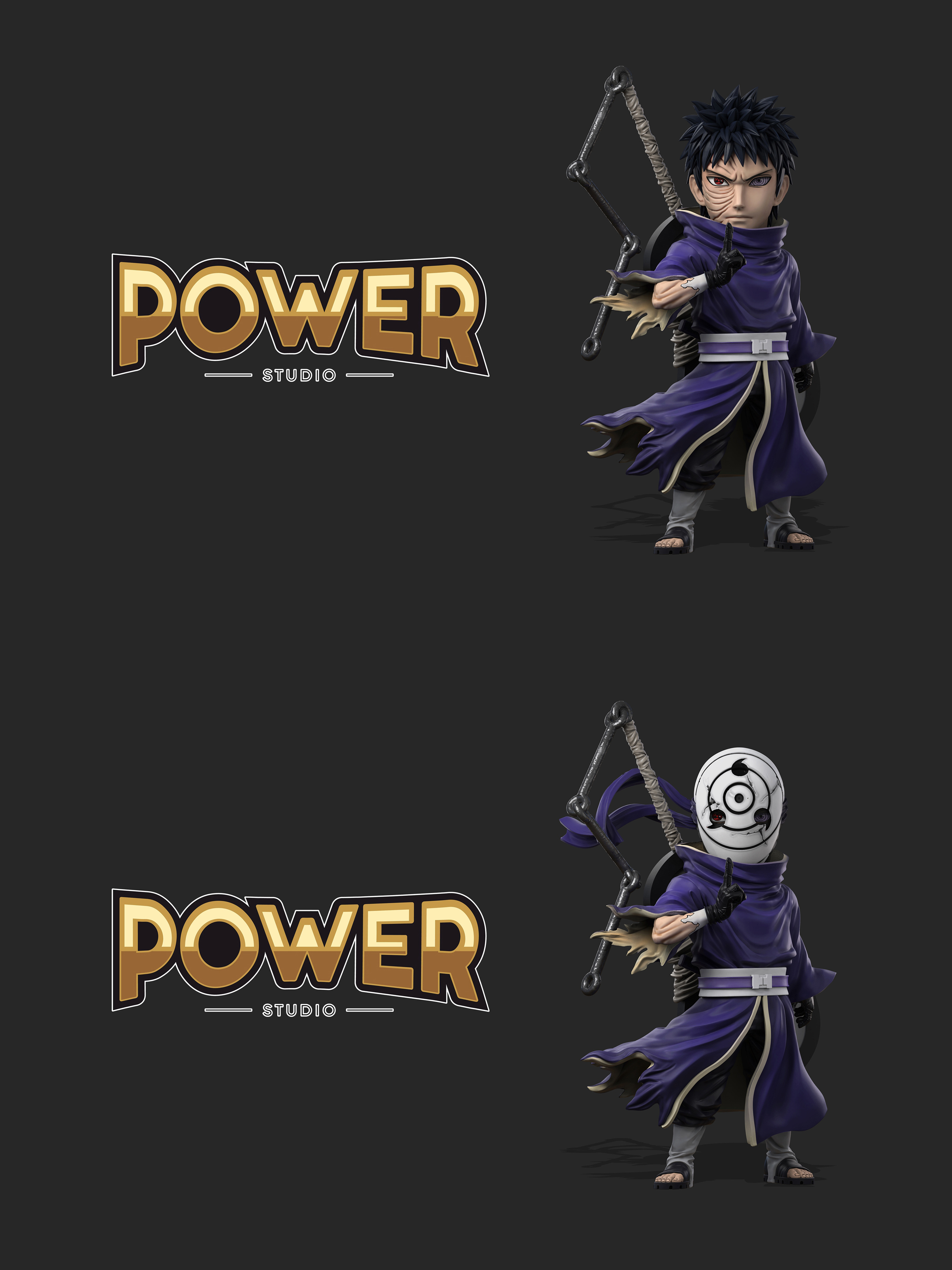 WCF Scale Obito Uchiha - Naruto Statuue - Power Studio