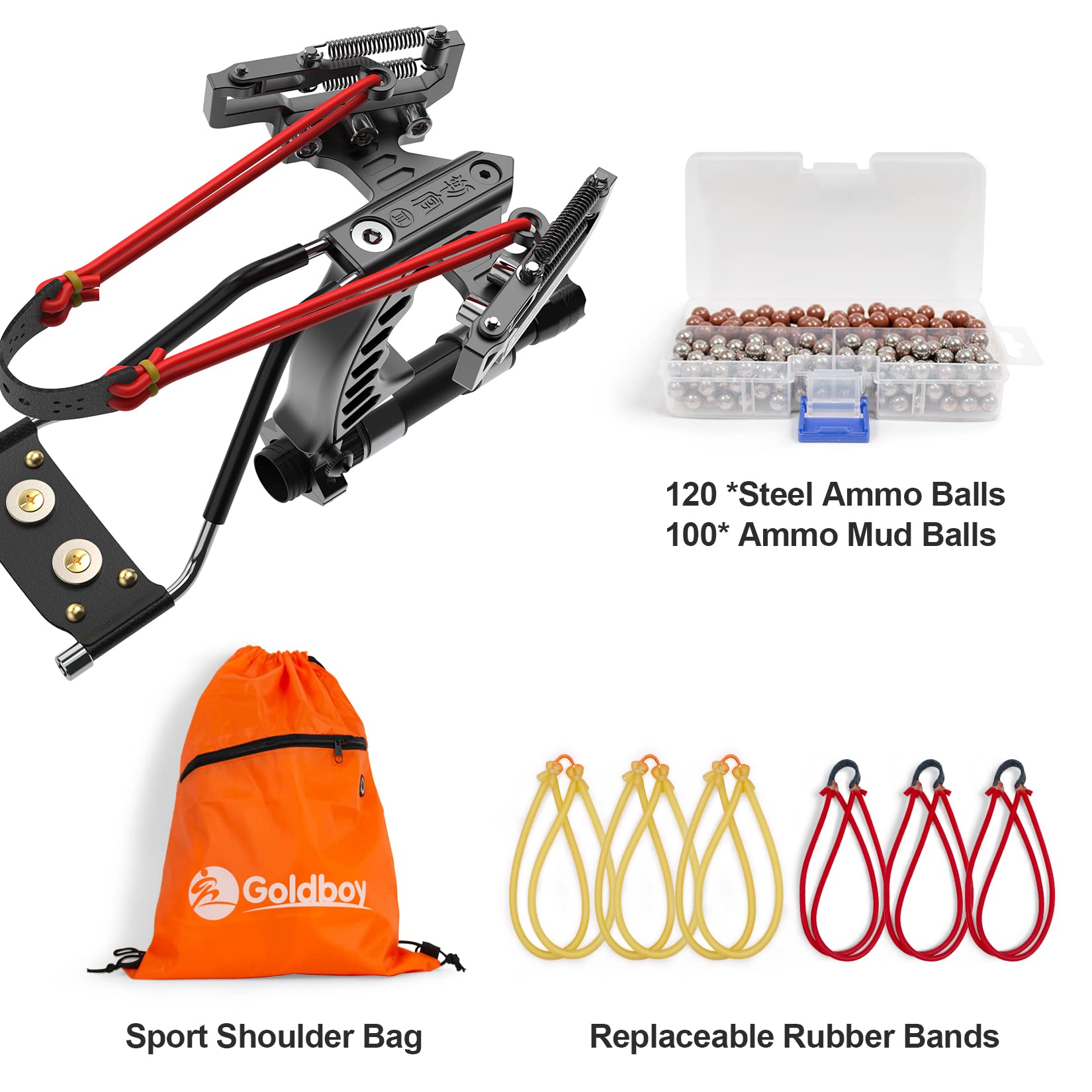 Hunting Laser Slingshot with Arrow Biscuit, Professional Adult Fishing ...