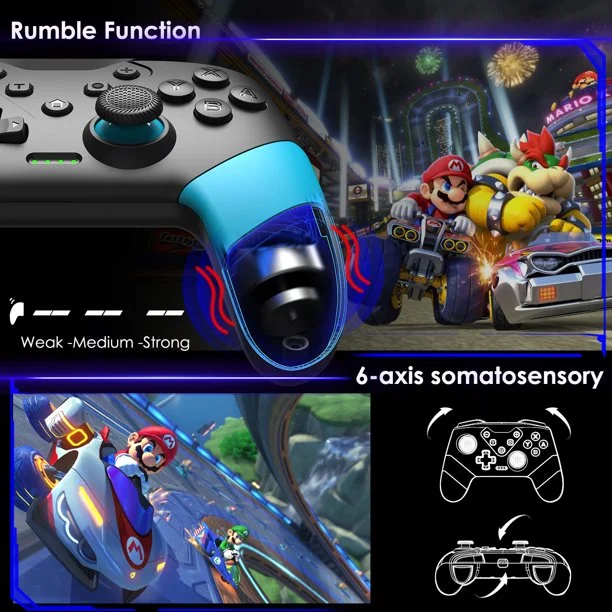 BEBONCOOL Wireless Pro Controller for Nintendo Switch/Switch Lite/OLED Controllers