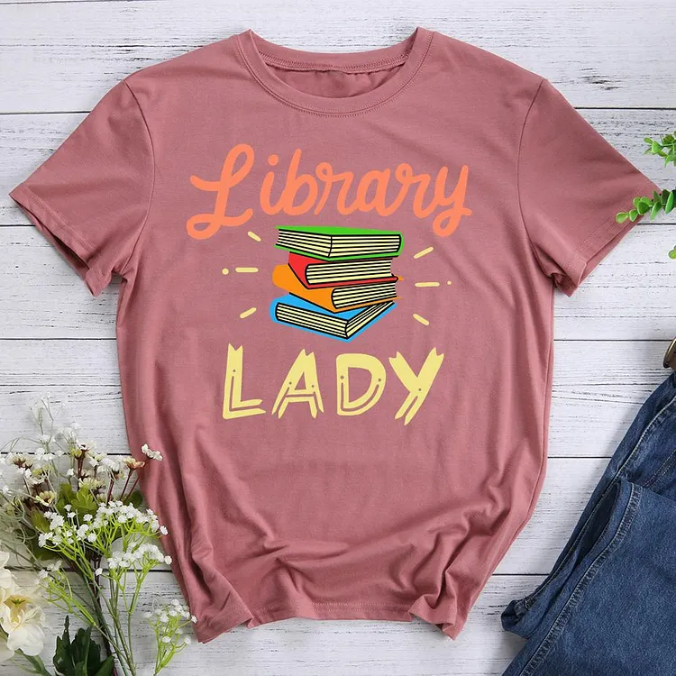 ANB - Library Librarian Book Lovers Tee-011046