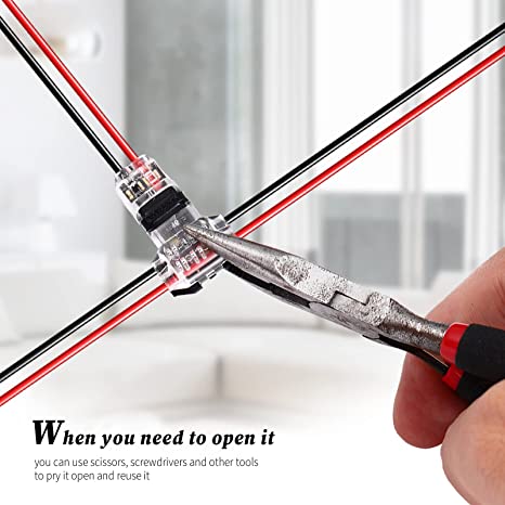 T-shaped Single and Double Wire Press Type Stripping Wire Branching ...