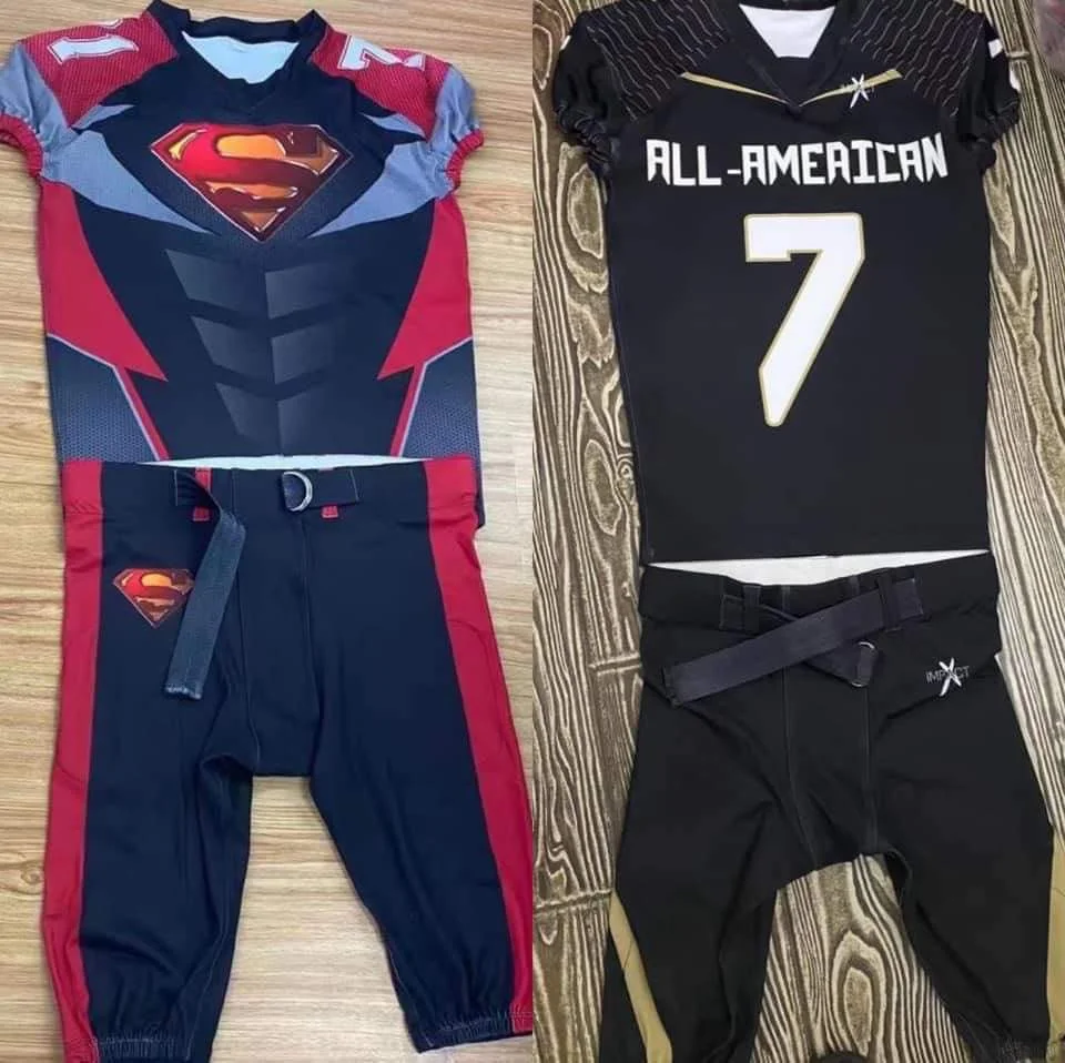 football uniforms samples