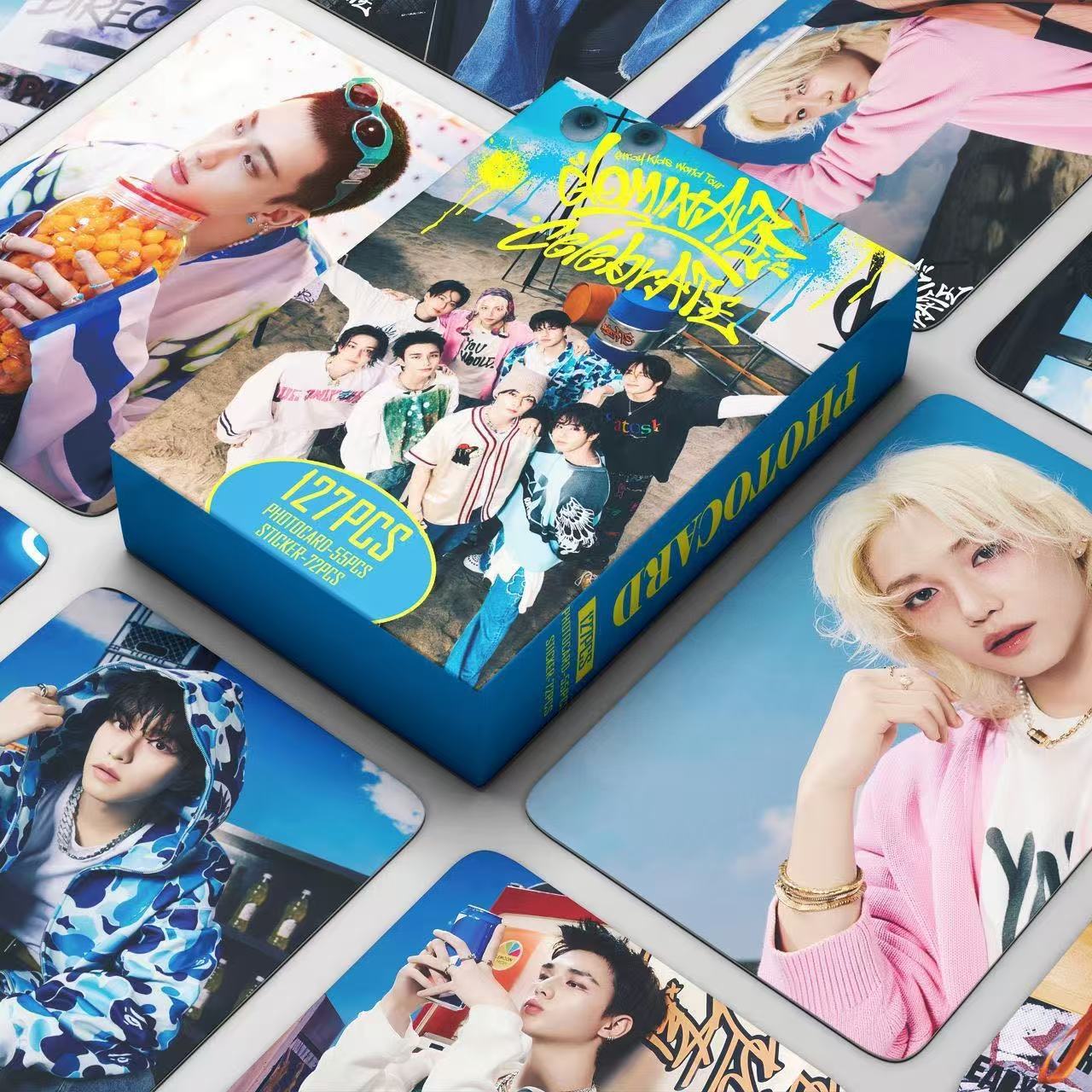 Stray Kids World Tour Dominate: celebrATE 127 PCS Photocard