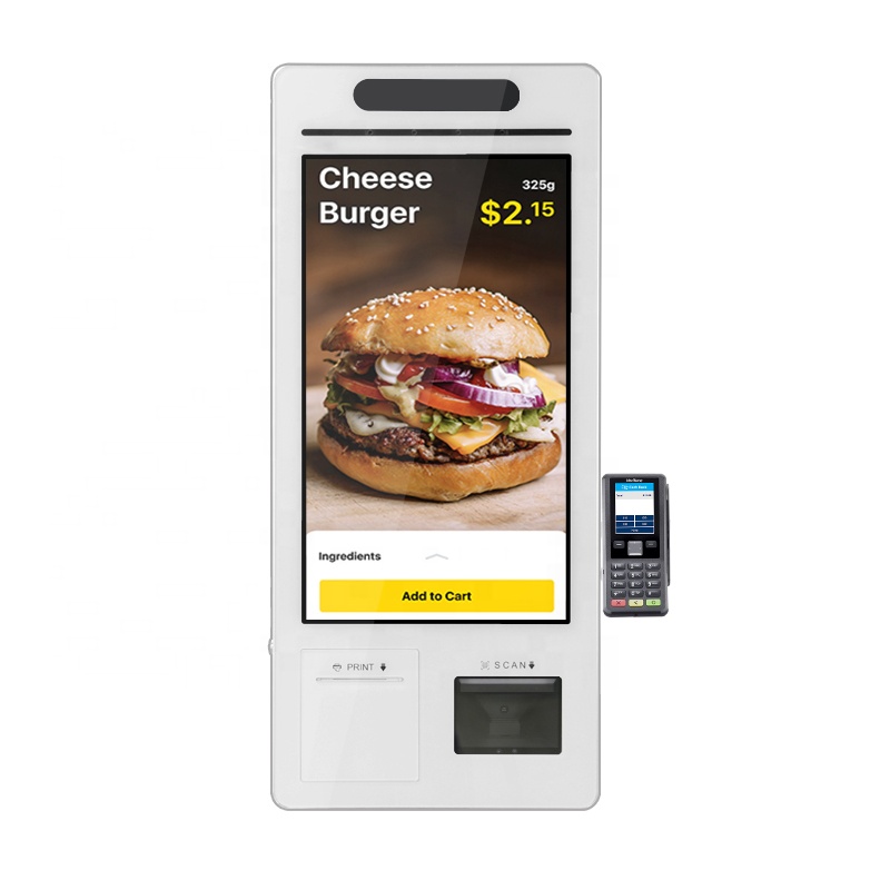 RFID Cashless payment kiosk restaurant kiosk rfid self order payment kiosk rfid self service ...
