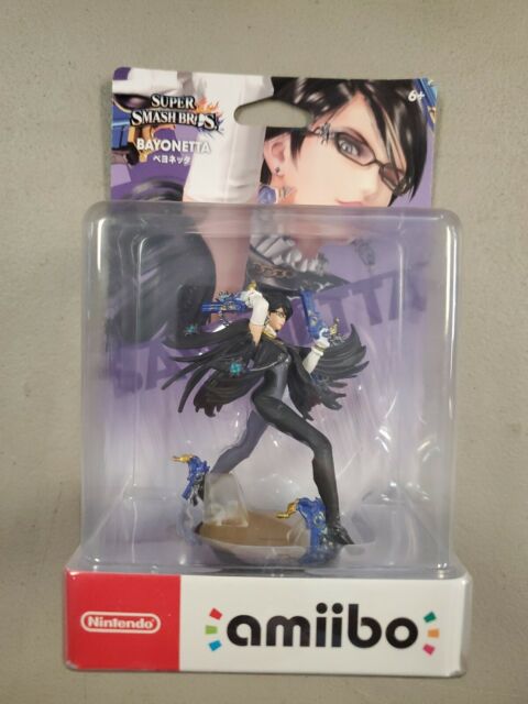Nintendo Amiibo Figure Super Smash Bros. Series Bayonetta 1P 2P