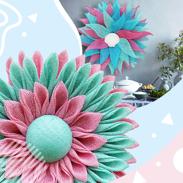 Gorgeous Garland Making Template 【JULY SPECIA PROMOTION】