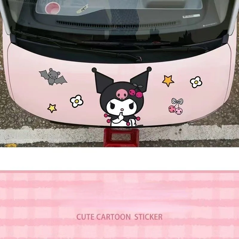 My Melody & Kuromi Car Sticker - Lovesickdoe