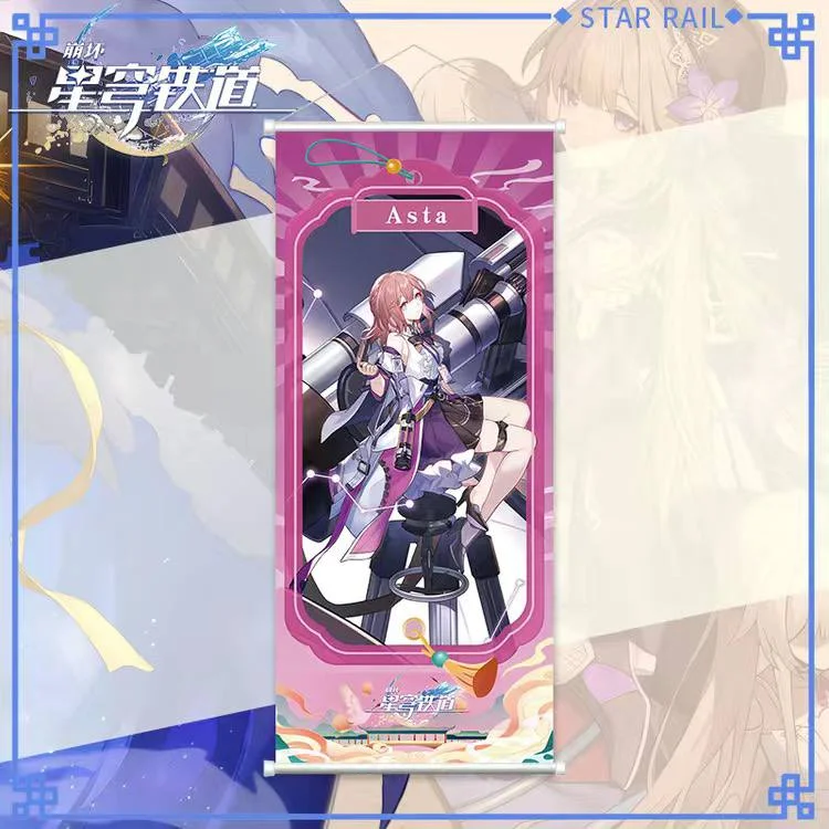 HSR Characters Wall Scroll