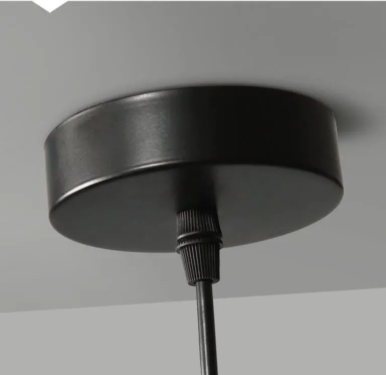 Nordic Glass Chandeliers Three-headed Combination Lamps