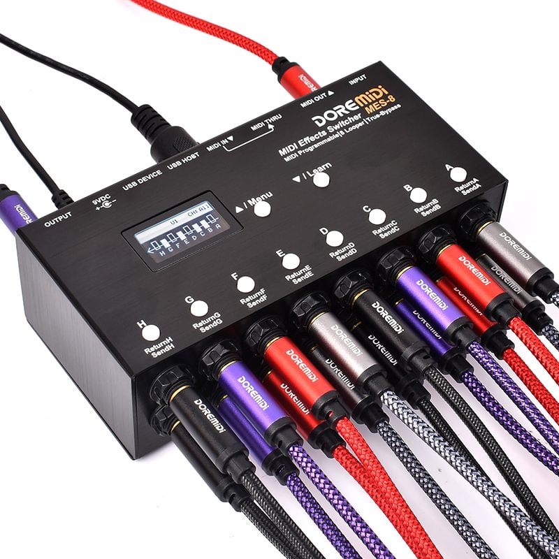 DOREMiDi MIDI Effects Switcher MES-8