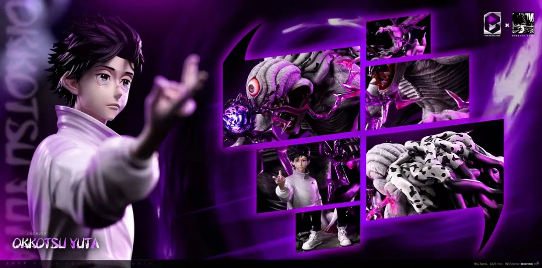 1/6 Scale Yuta Okkotsu & Rika Orimoto - Jujutsu Kaisen Resin Statue ...