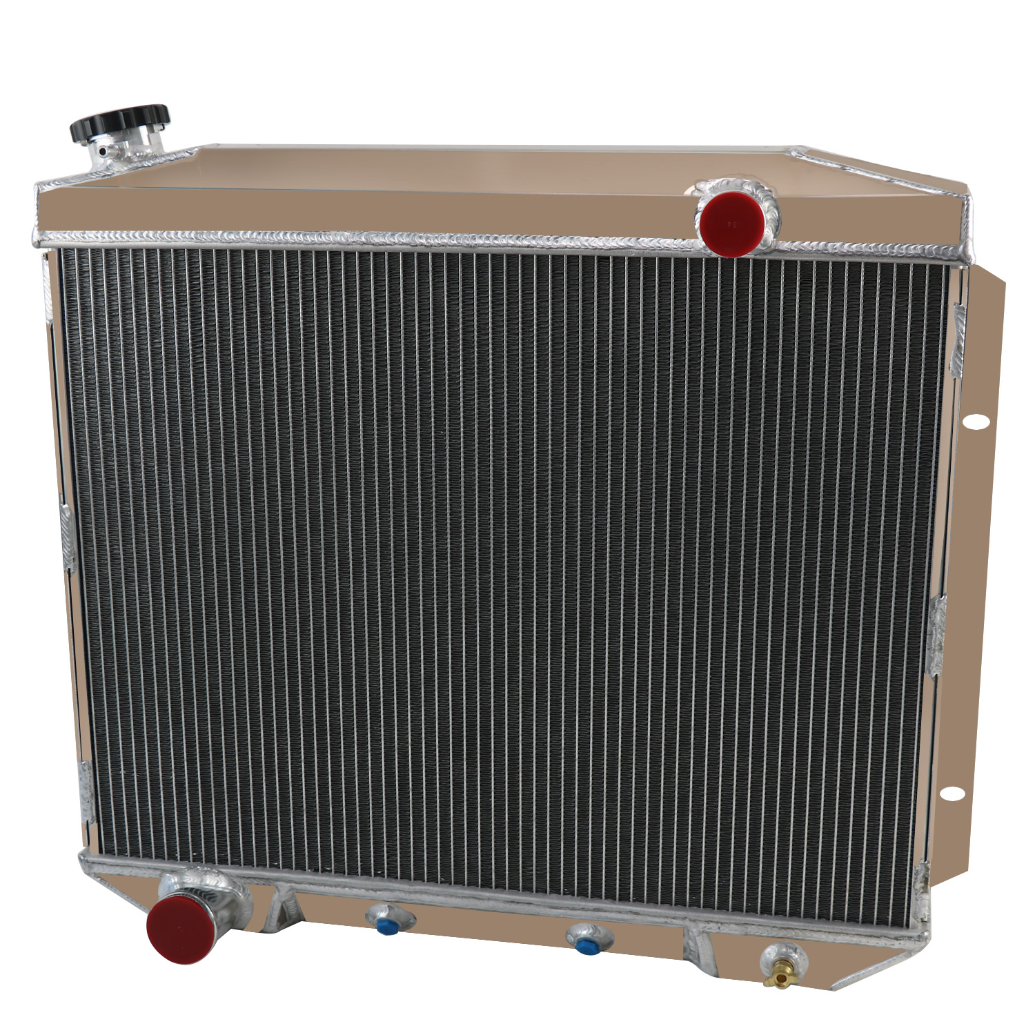 4Row Aluminum Radiator For Ford Fairlane/Ranchero/Skyliner/Victoria V8 ...