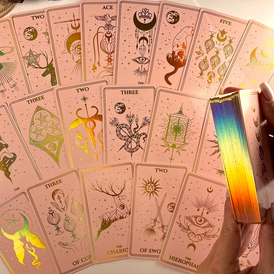 Pink Tarot Cards
