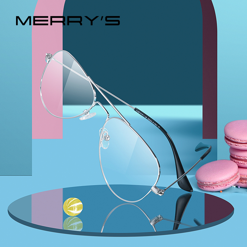 MERRYS DESIGN Classic Pilot Glasses Frames For Children Boy Girls ...