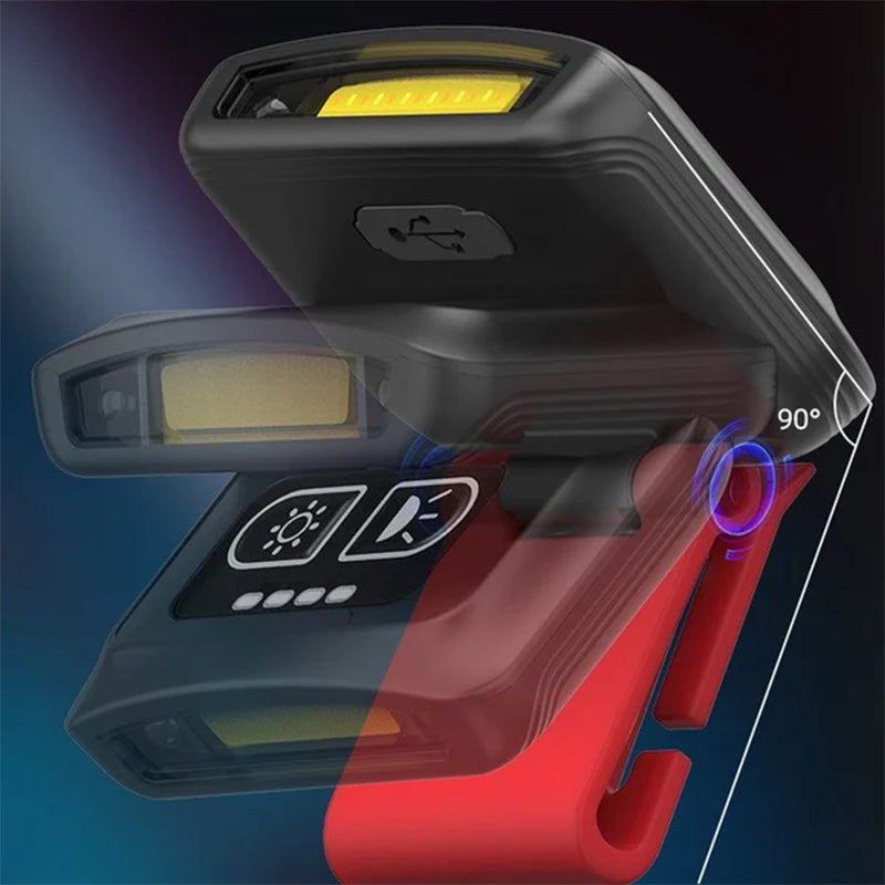 Clip-On Cap COB Light