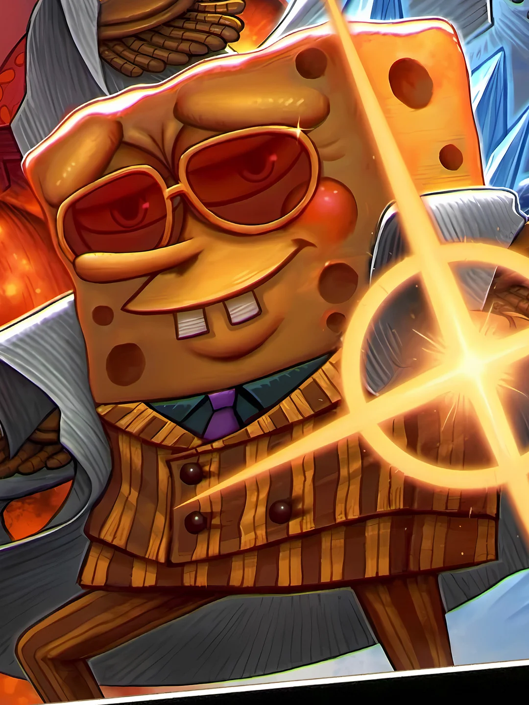 Bikini Bottom Marines Admirals Decorative Painting - SpongeBob ...