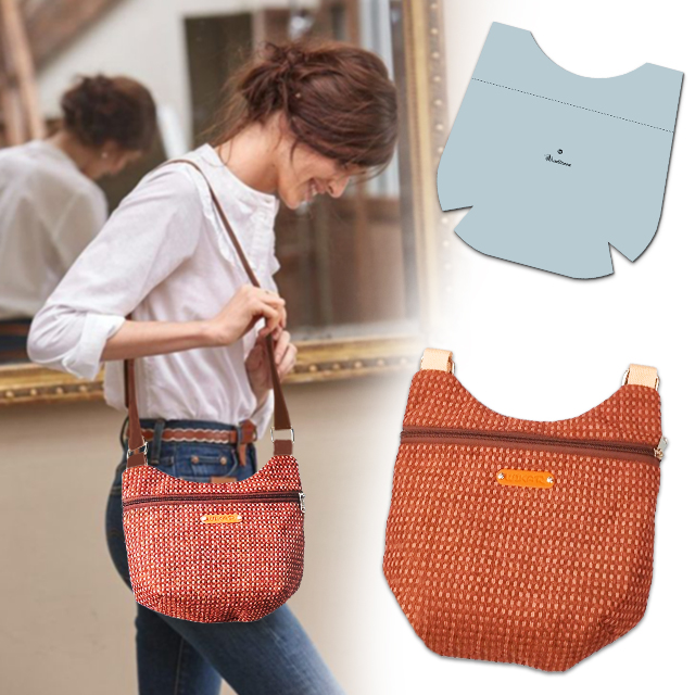 DIY Cute Crossbody Bag Template & Instructions