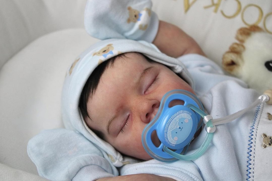 "Boneless" Full Body Silicone Flexible Reborn Boy Doll Moss