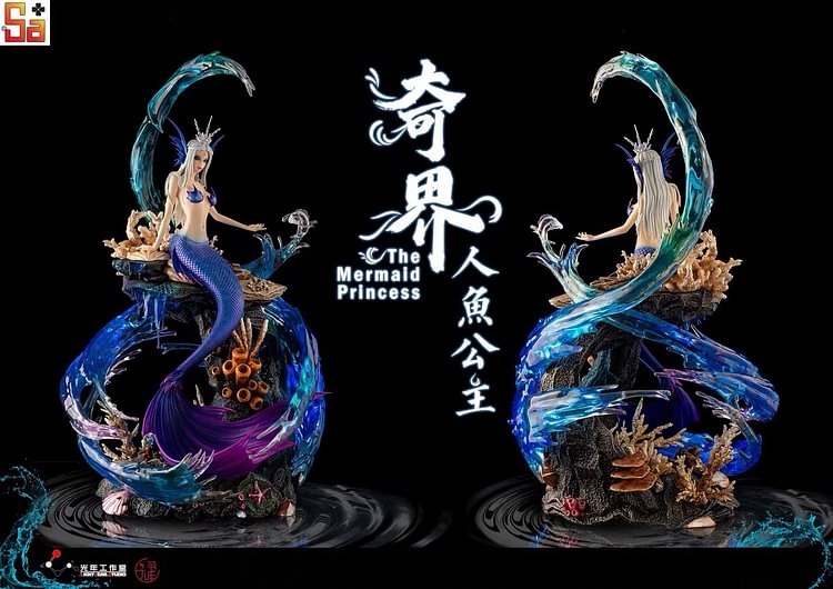 【pre Order】the Mermaid Princess Original Design Resin Statue Light