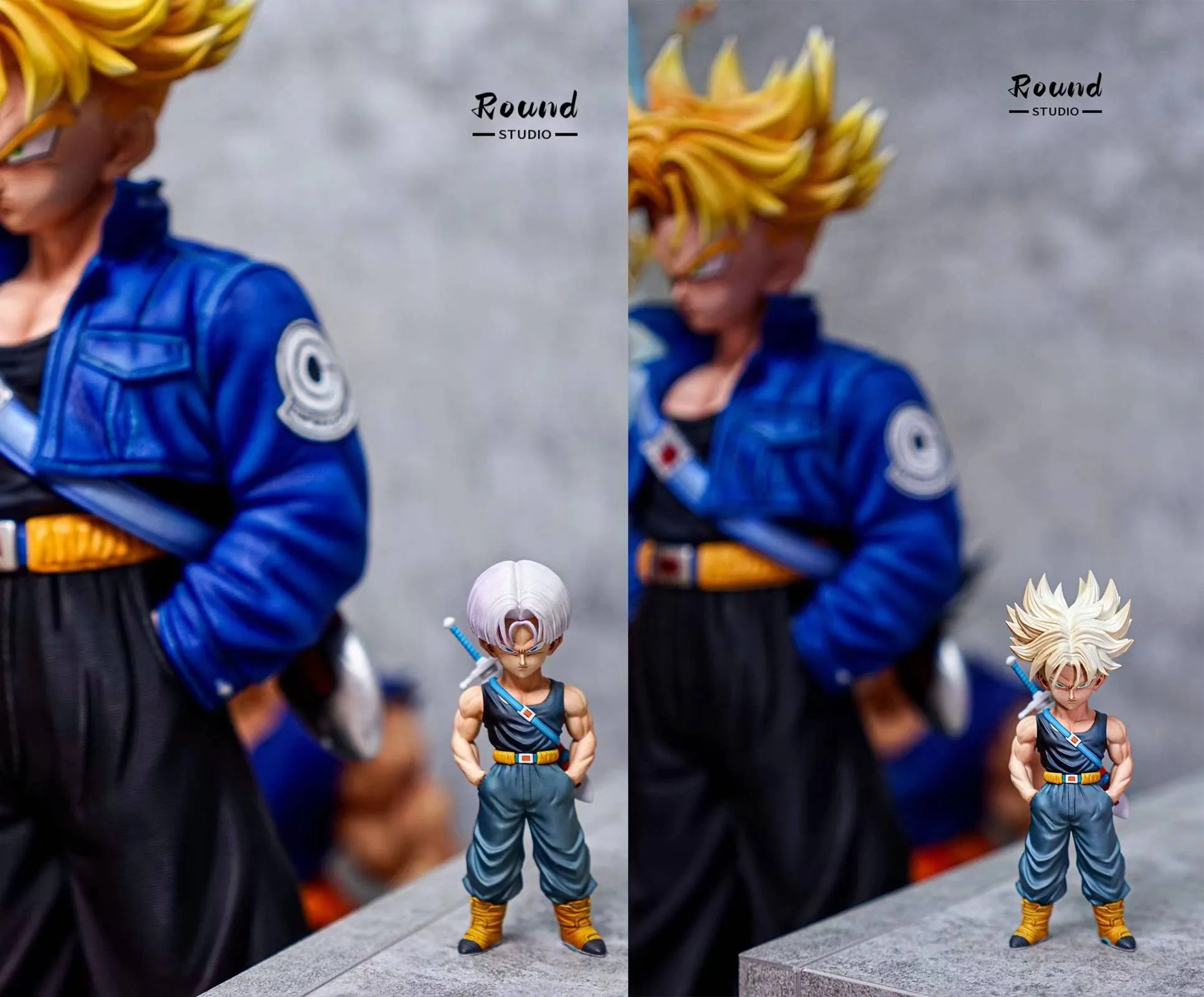 WCF Scale Z Warrior Series Trunks - Dragon Ball Statue - Round Studio