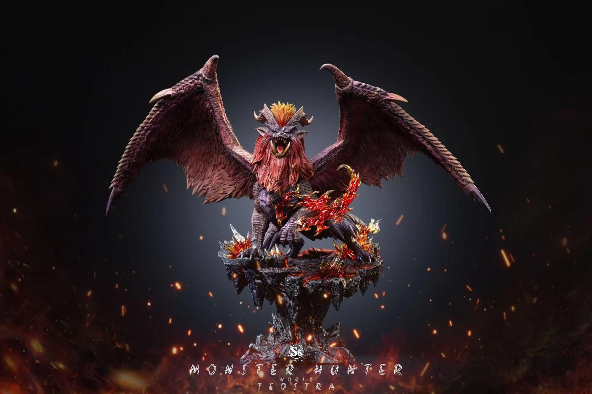 Teostra - MONSTER HUNTER WORLD Resin Statue - S6 Studio