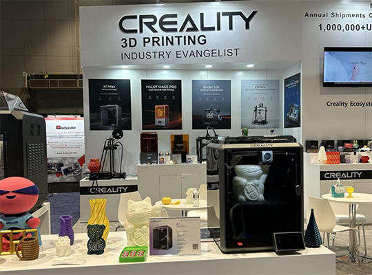 Creality Shows an Array of Hyper-speed 3D Printers at RAPID+TCT 2023