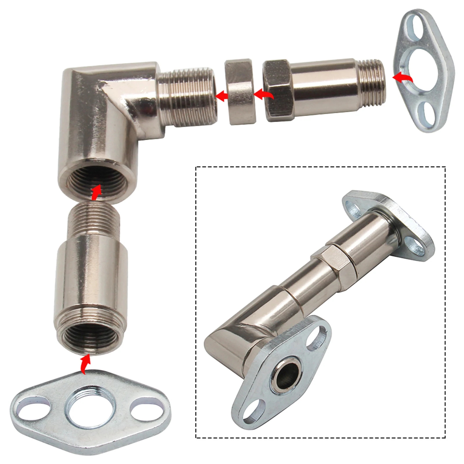 Garlaven O2 Oxygen Spacer Sensor Extension Multi fit 90 Degrees 02 for ...