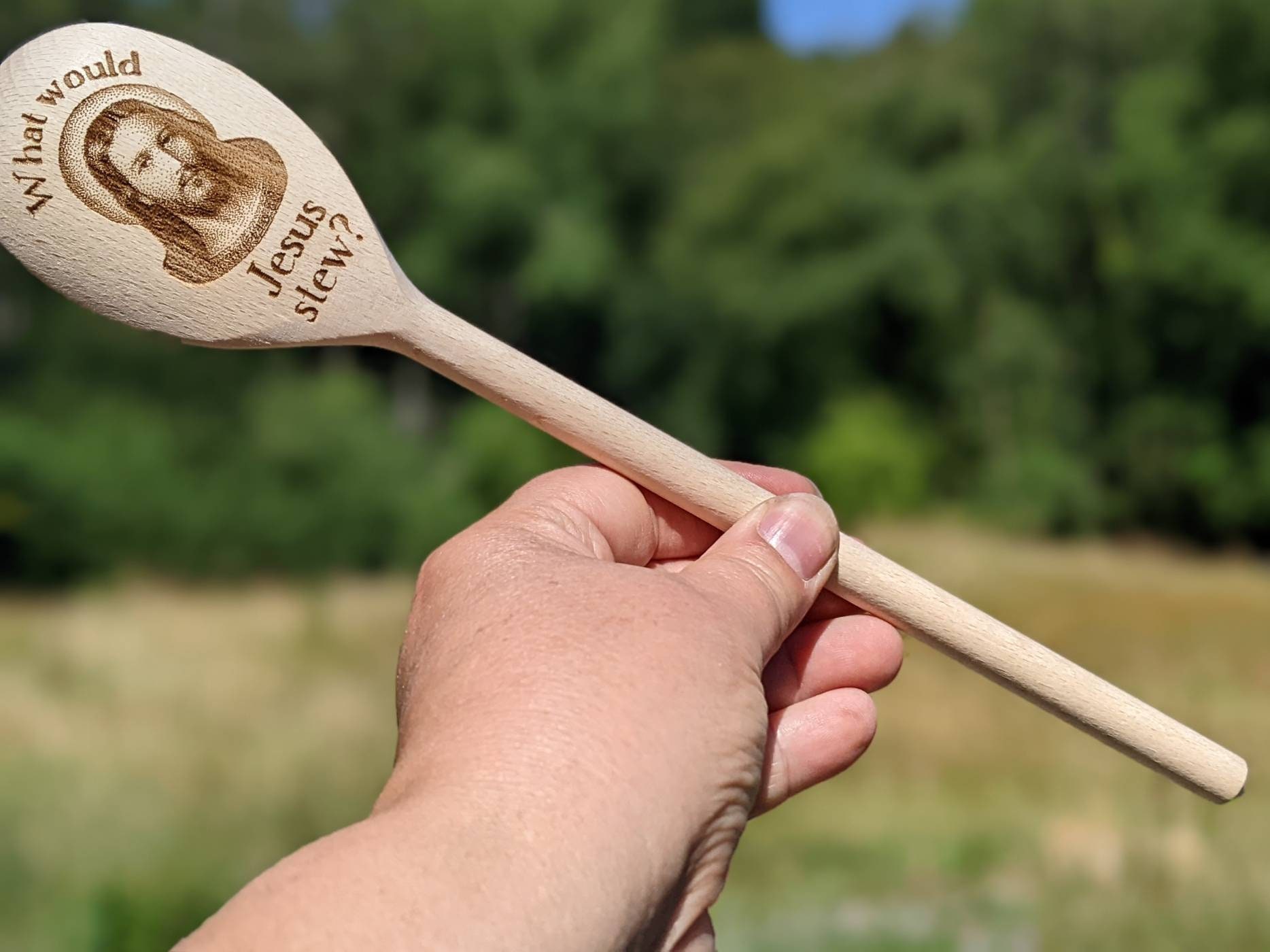 What would Jesus Stew? | Interesting Wooden Spoon