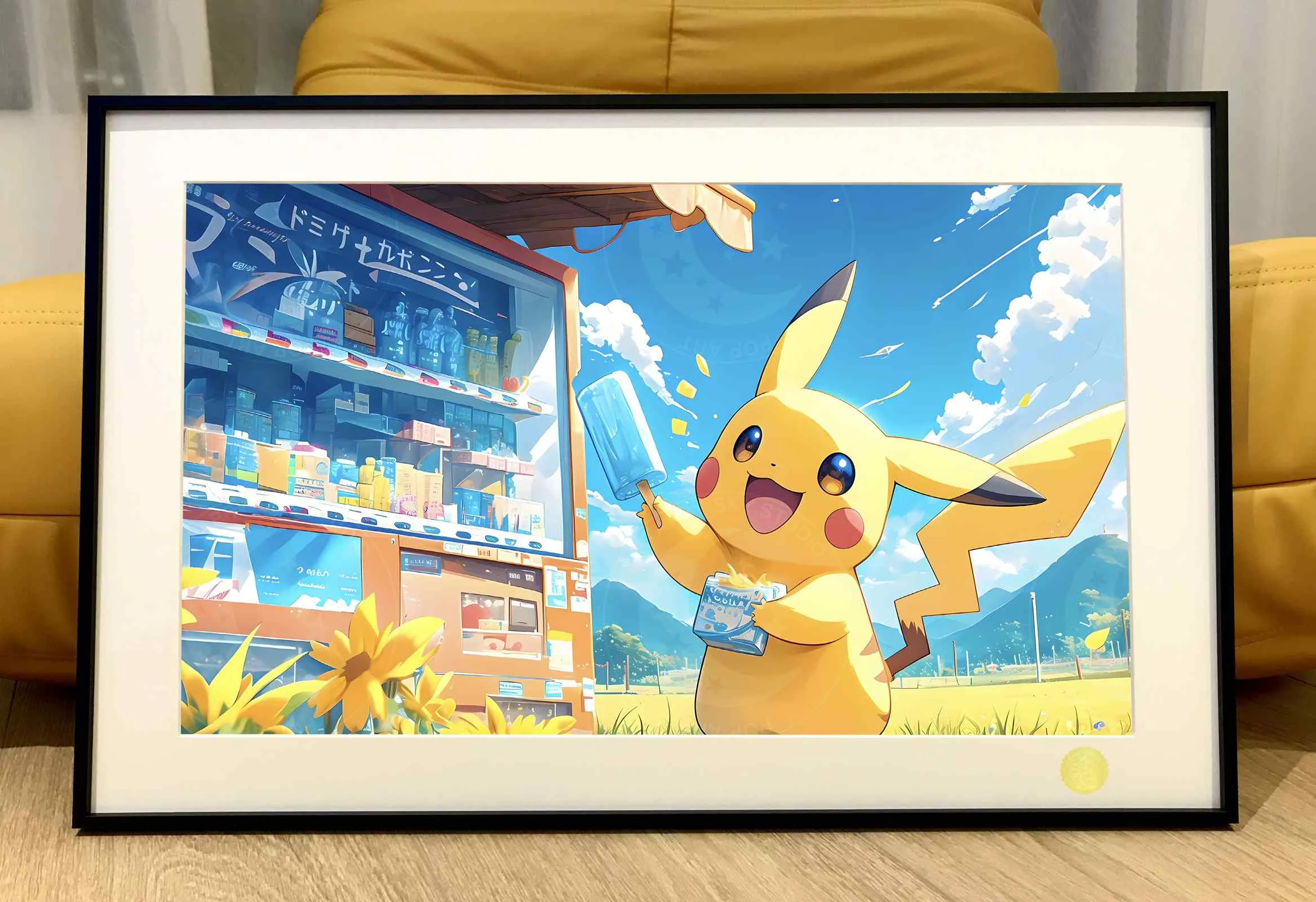 Pikachu Store Decorative Painting - Pokemon - Xingkong Studio