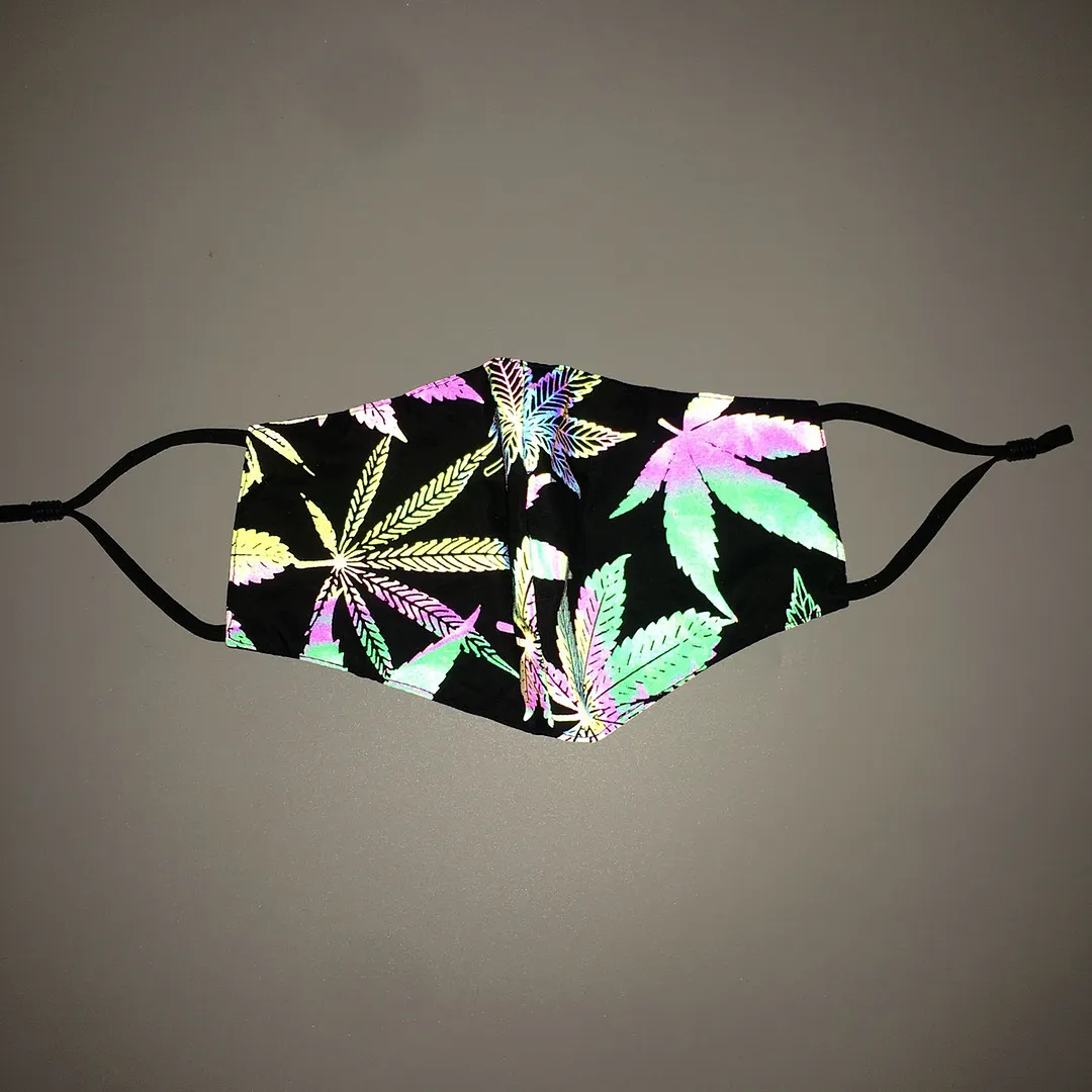 Nigikala 2024 Winter Fashion Dazzling Reflective Mask Halloween ...