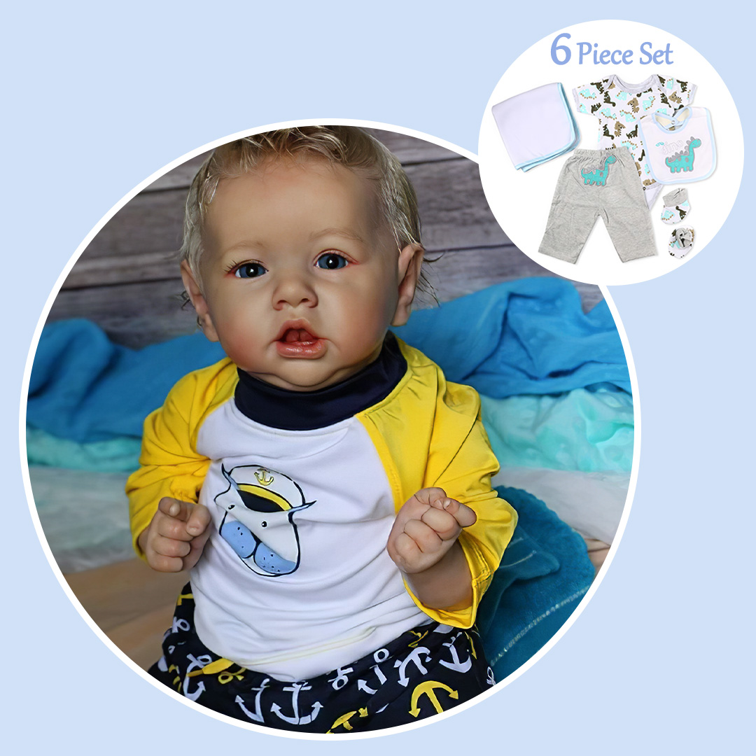 Dollish 20"Little Ruby Reborn Saxia Baby Doll Girl, Realistic＆Lifelike ...