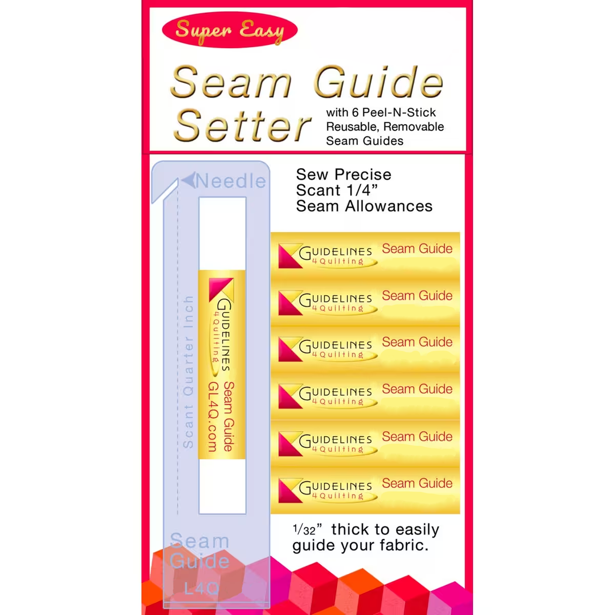 Super Easy Seam Guide Setter with Six Guides