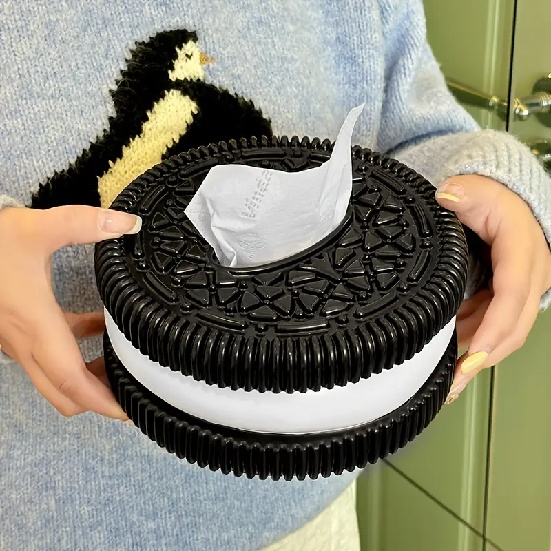 shoplitees halloween gift Creative Oreo-Inspired Tissue Box Holder ...
