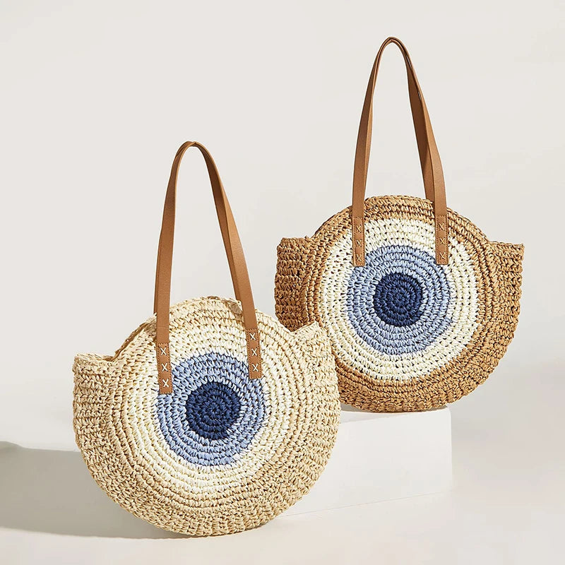 MOJOYCE-Summer Bags Summer Bag Women Beach Party Straw Woven For New ...