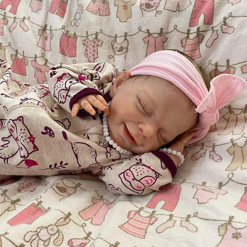 [Heartbeat & Sound] 20" Real Lifelike Soft Weighted Body Reborn ...