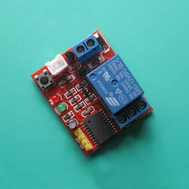 5V 12V One Push Button Start Stop Relay High/Low Level Trigger Bistable ...