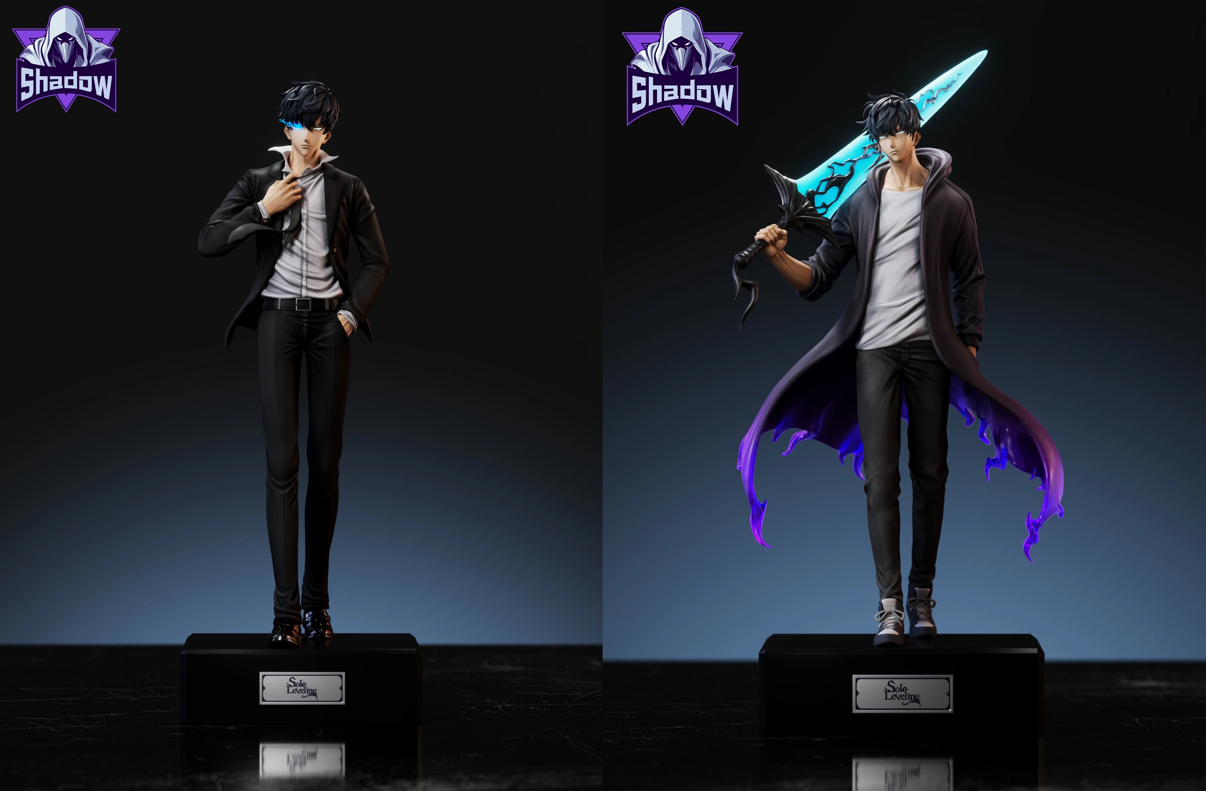 1/6 Scale Seong Jin woo - Solo Leveling Resin Statue - Noc Studio