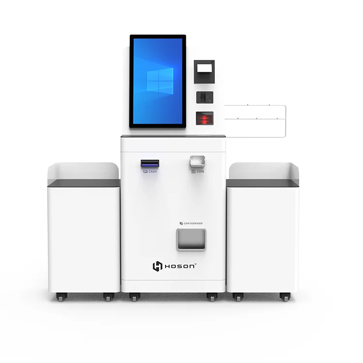 RFID Supermarket Multi Touch Screen Payment Machine RFID Terminal Kiosk ...