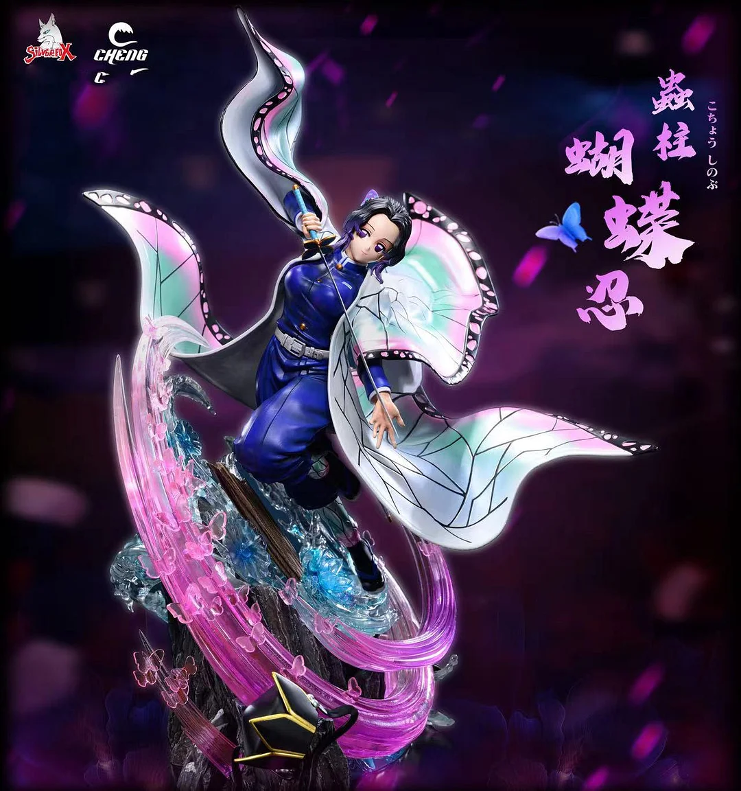 Shinobu Kocho & Doma - Demon Slayer: Kimetsu No Yaiba Resin Statue ...