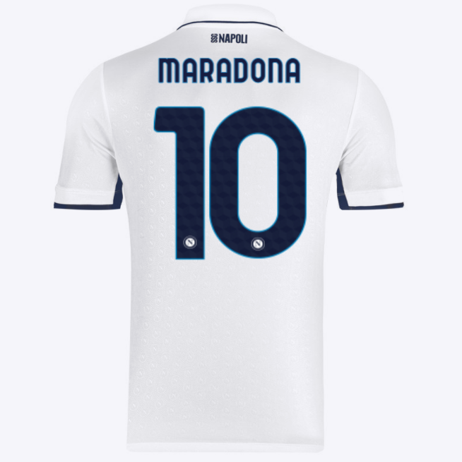 Napoli Diego Maradona 10 Away Shirt Kit 2024-2025