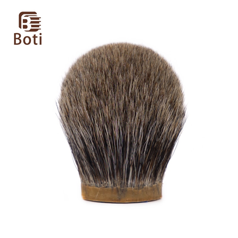 Boti Brush-SHD Giant Pure Mix Badger Hair Knot Gel Tip Bulb Type ...