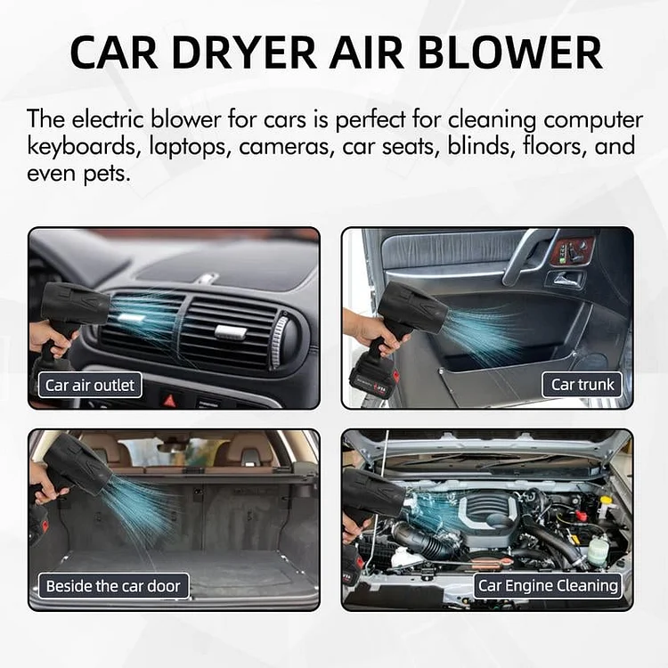 💥LAST DAY SALE 49% OFF-🏆Turbo Jet Blower, Cordless Turbo Super Power ...